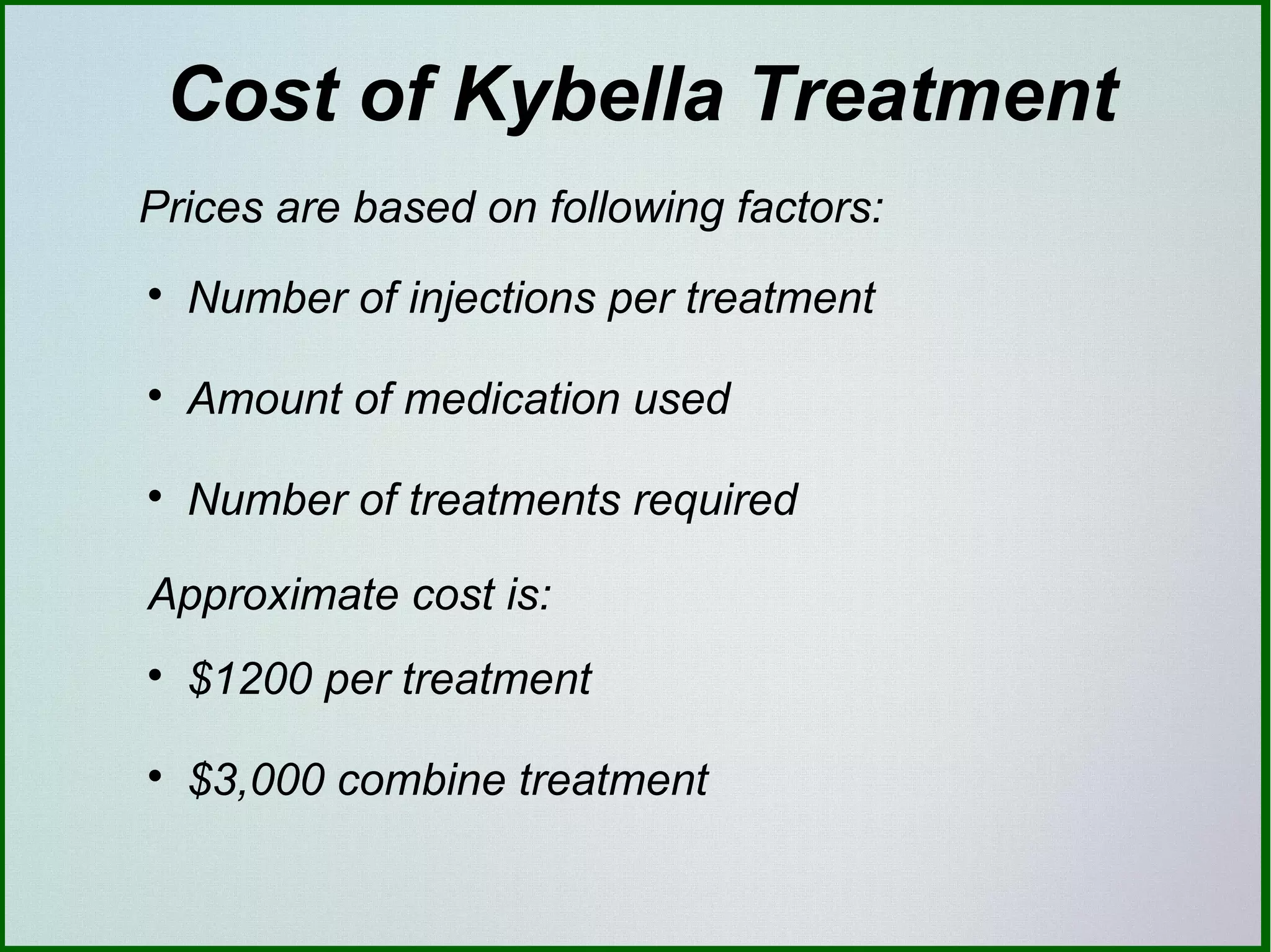 Details About Kybella Treatment | PPT
