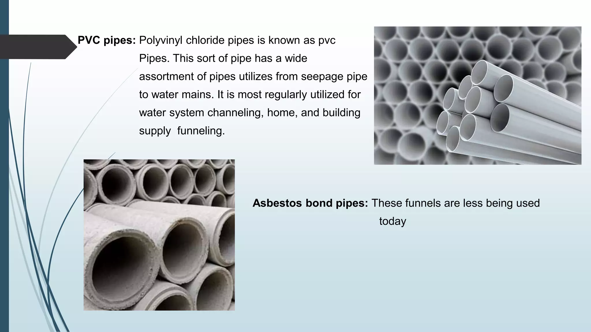 Know about pipes and fittings | PPTX