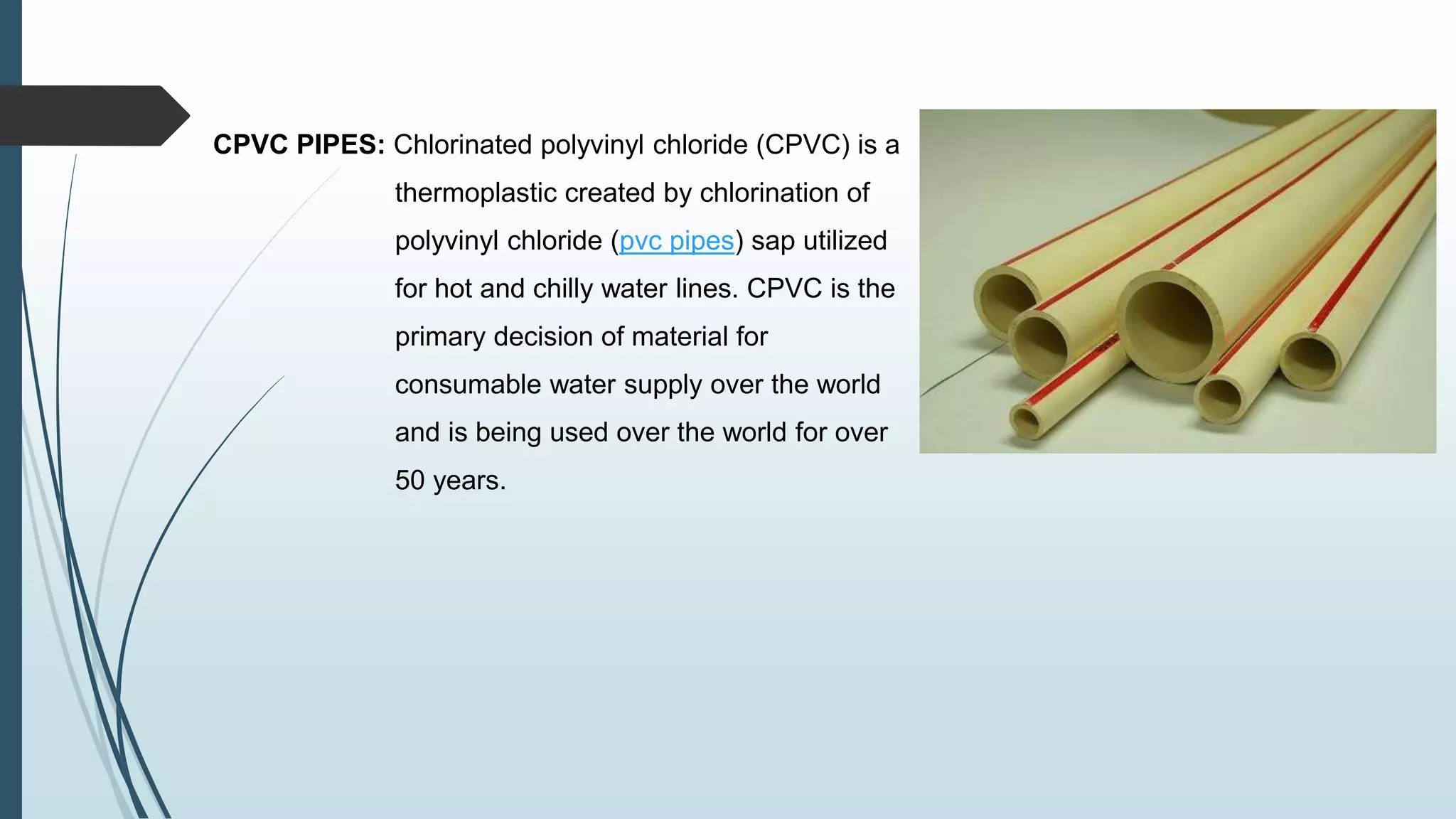 Know about pipes and fittings | PPTX