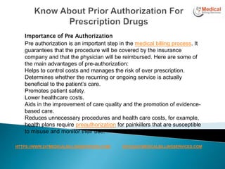 Know About Prior Authorization For Prescription Drugs.pptx