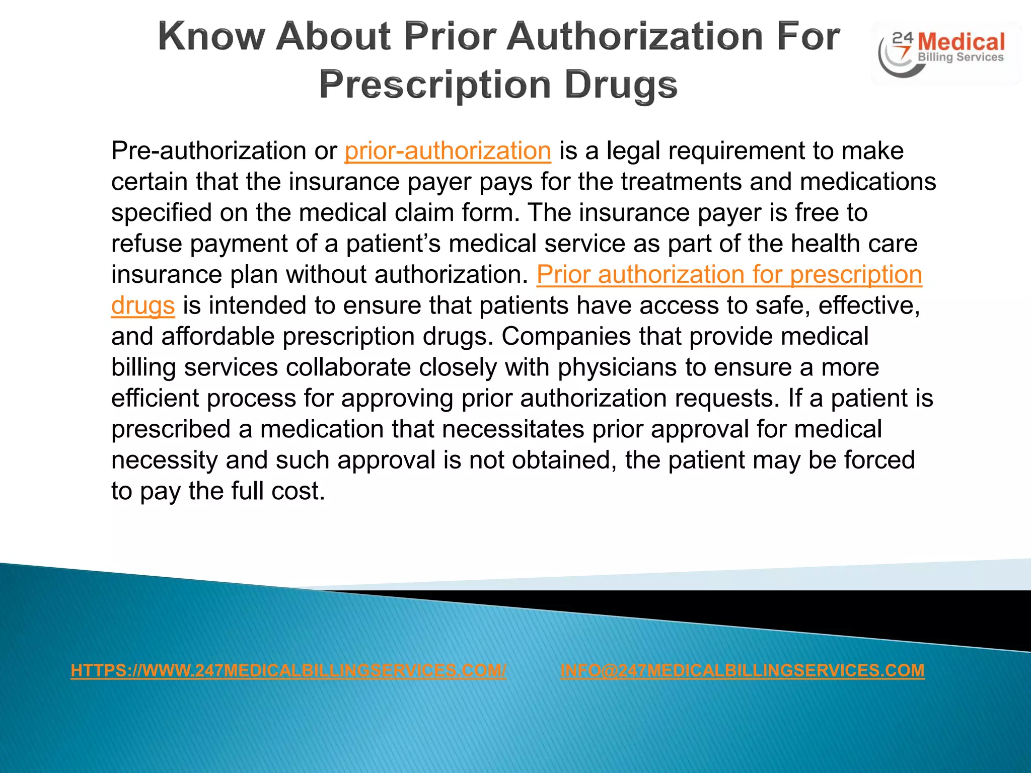 Know About Prior Authorization For Prescription Drugs.pdf | Health Insurance | Insurance