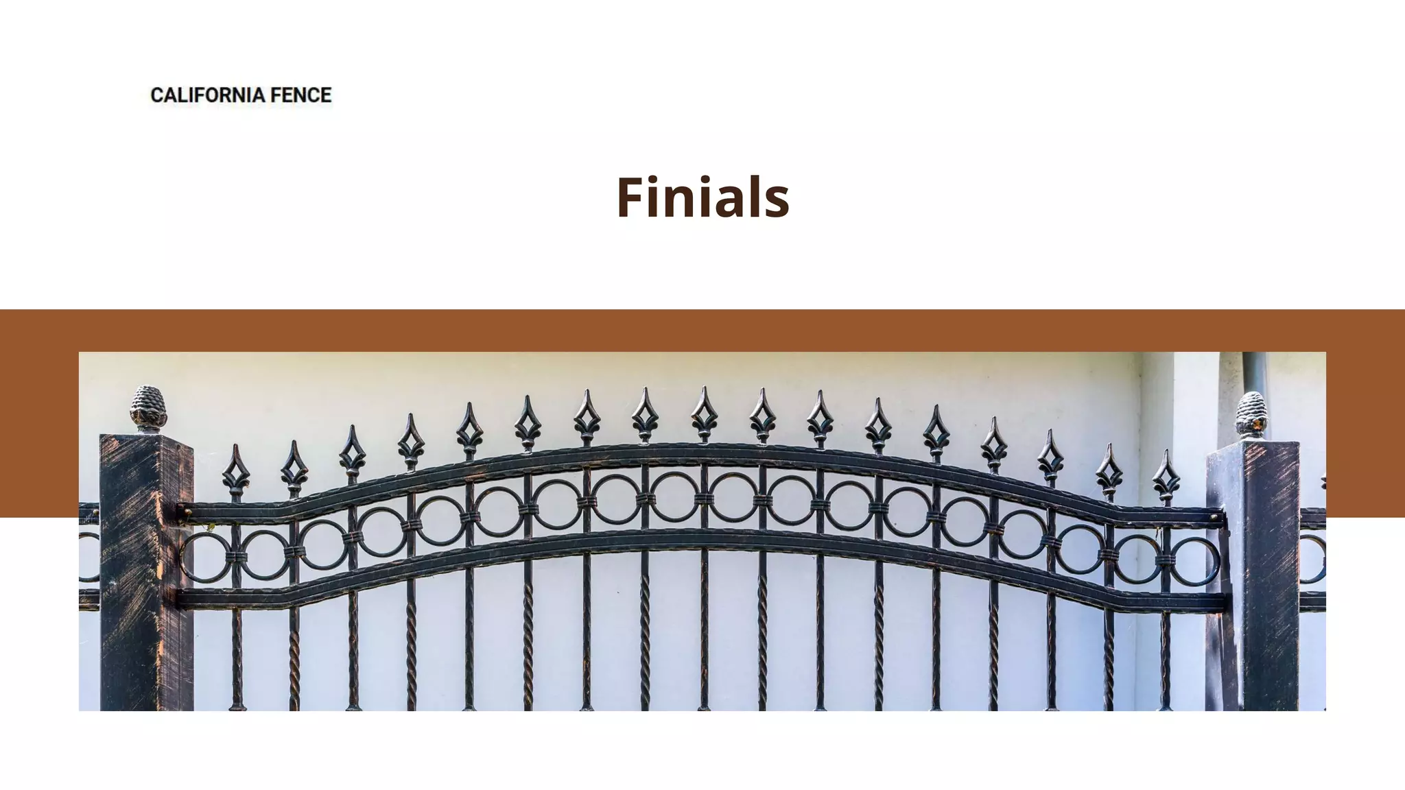 Know About the Most Important Components of Wrought Iron Fences | PPTX