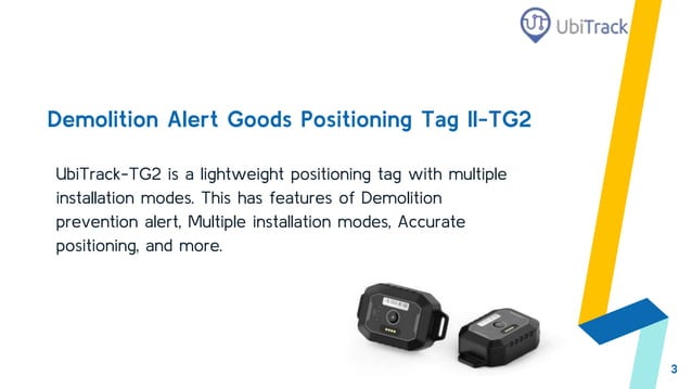 Know About Goods Positioning Tag II-TG2 | PPT