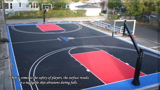 Know About Various Basketball Court surfaces | PPTX