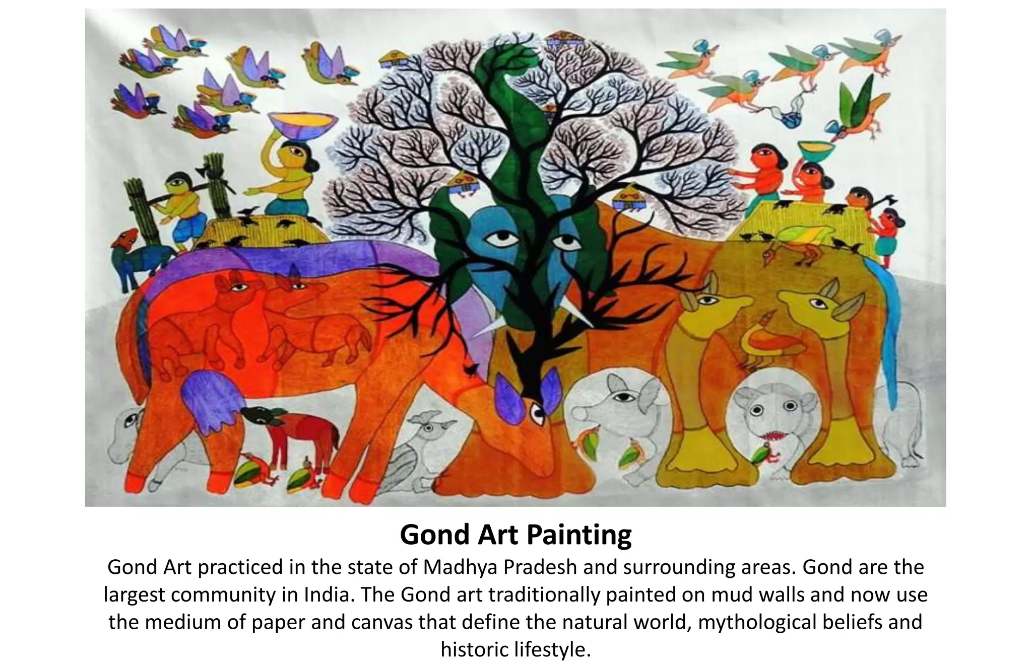 Know About Various Indian Tribal & Folk Art Forms | PPT