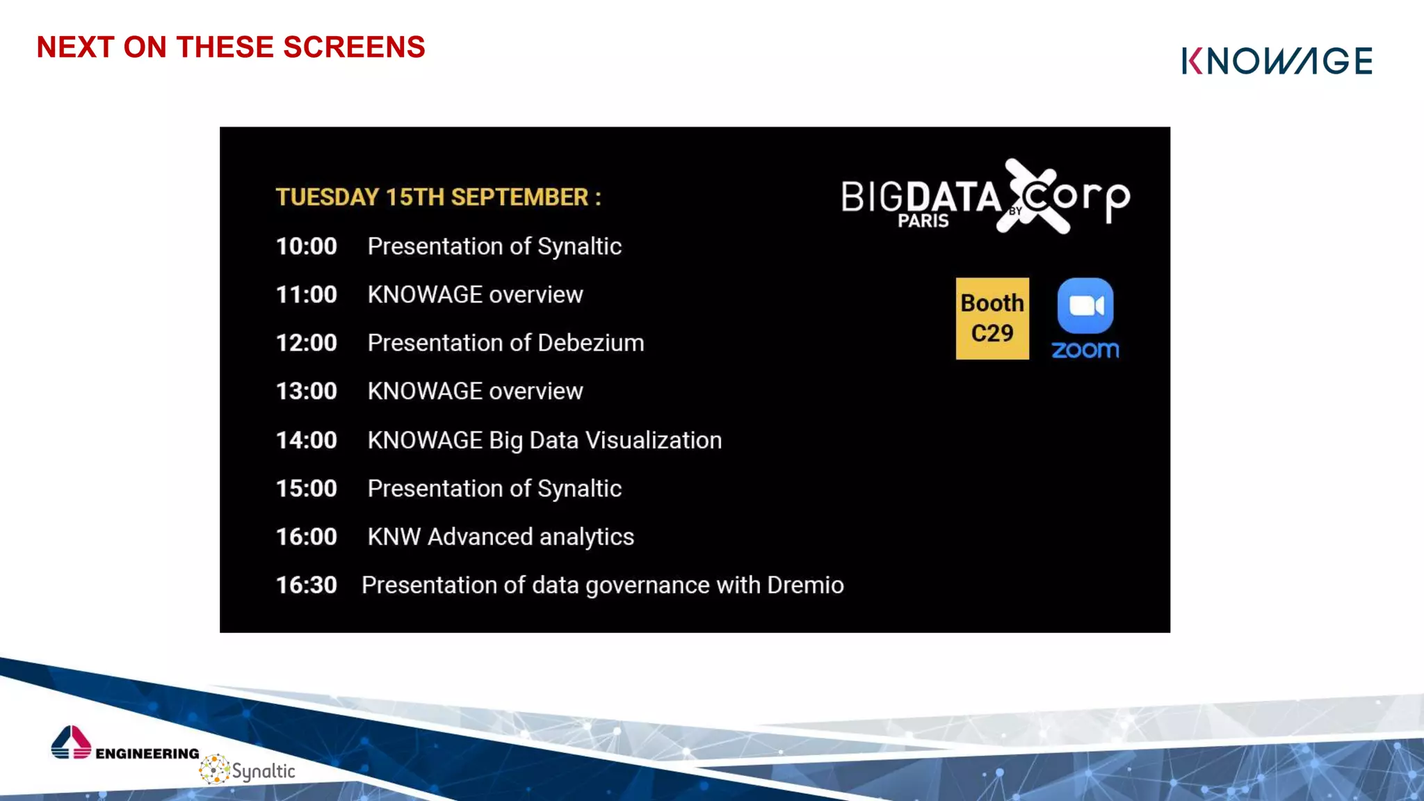 Knowage BIG DATA VISUALIZATION @bdp2020 | PPTX