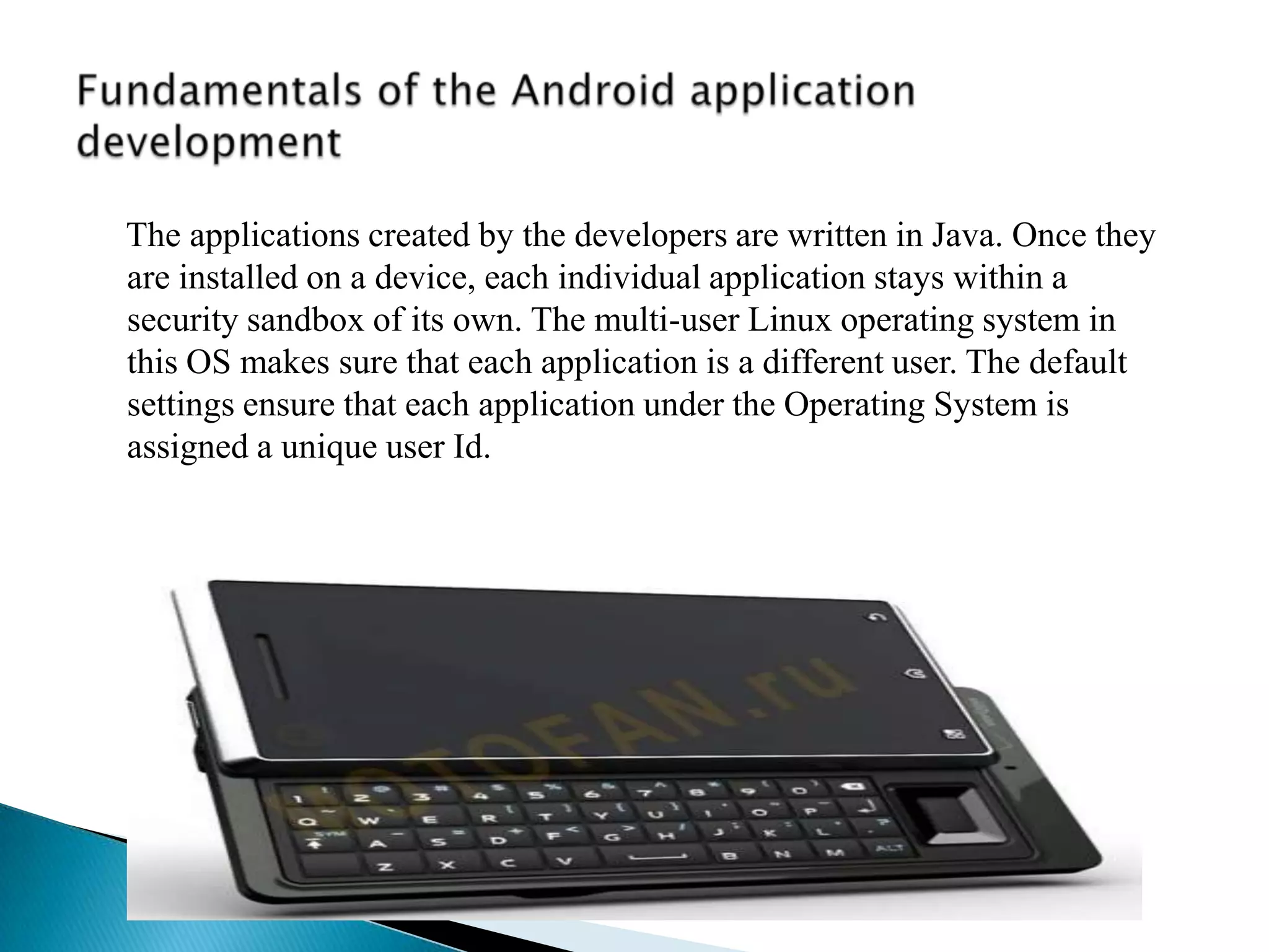 Know all about android development | PPT