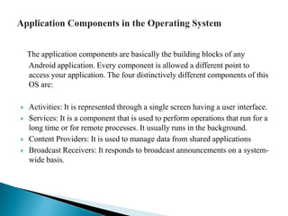 Know all about android development | PPT