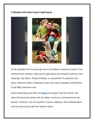 Know All About British TV Presenter Phillip Schofield daughter Ruby.pdf