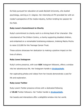 Know All About British TV Presenter Phillip Schofield daughter Ruby.pdf