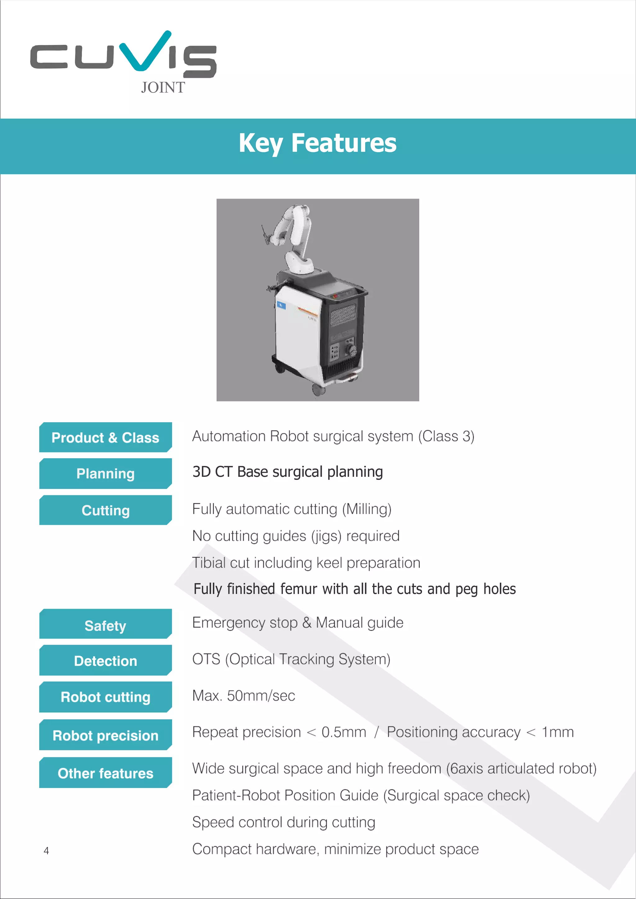 Know all about Latest CUVIS JOINT Robotic System Online at Meril Life | PDF