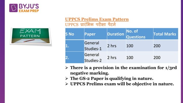 Know All About Uppcs Eligibility Exam Pattern Syllabus Ppt