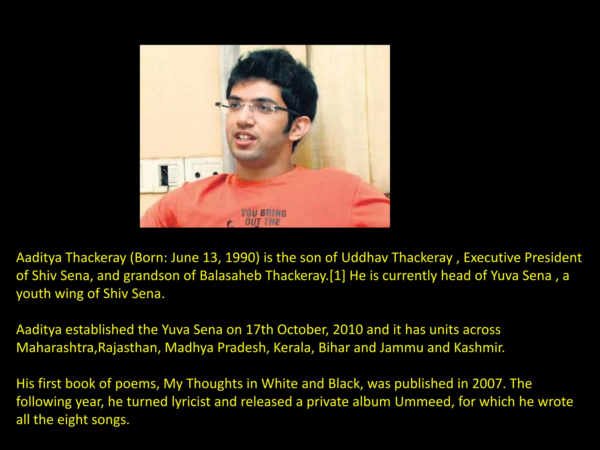 Know bal thackeray and his family | PDF