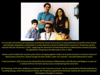 Balasaheb Thakre Family Tree Diagram