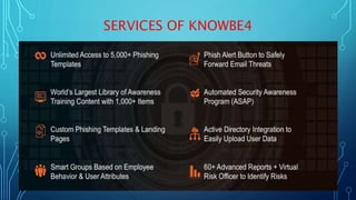 Knowbe4 presentation | PPTX