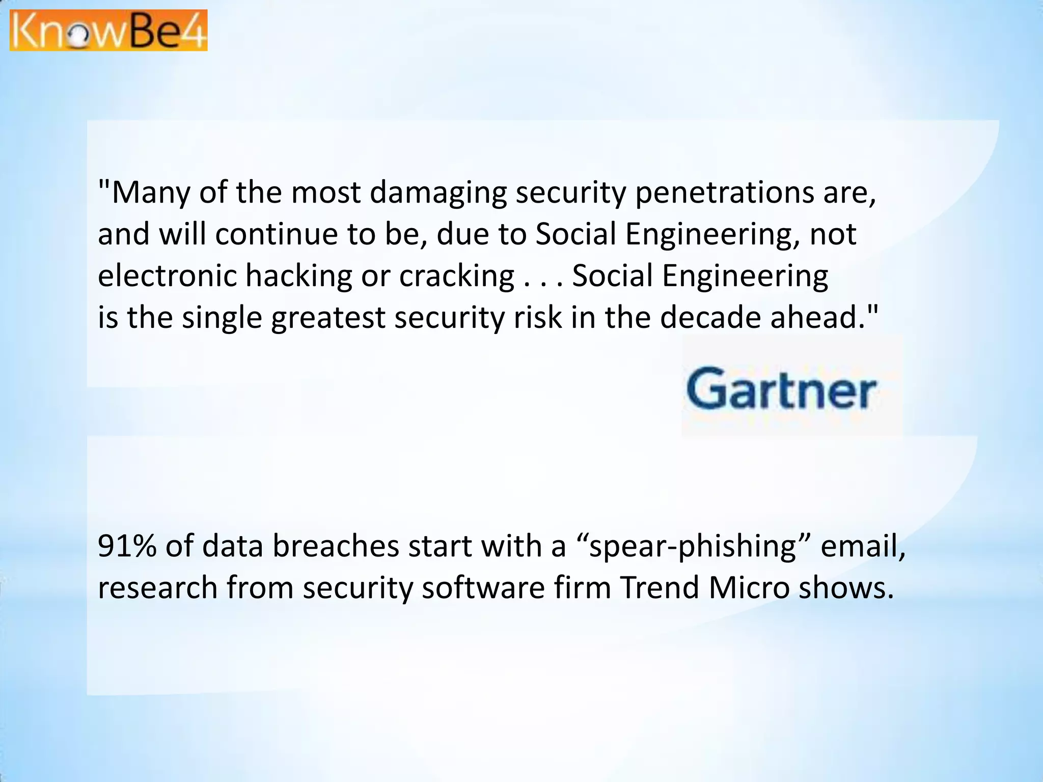 Security Awareness Training from KnowBe4 | PPTX