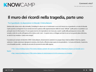 Knowcamp Modena: Commenti why!? | PDF