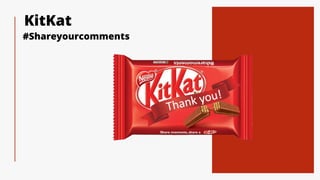 Digital Marketing Strategy presentation for the KitKat brand | PPT