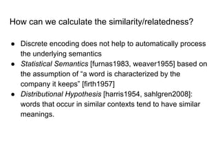 Our journey with semantic embedding | PPT