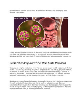 Know Everything About Major Epidemics And Norovirus Ohio State Research.pdf