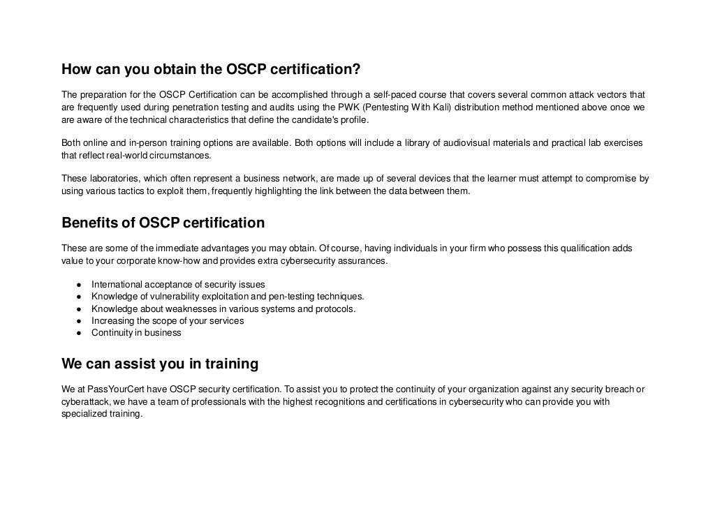 Know Everything About Oscp Certification
