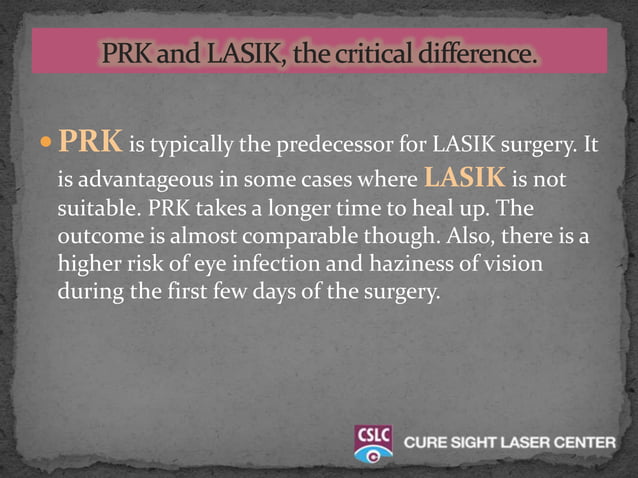Know everything about prk method eye surgery | PPTX | Eye and Vision ...