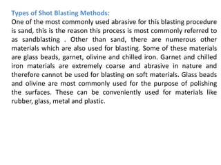 Know how a shot blasting machine works | PPTX