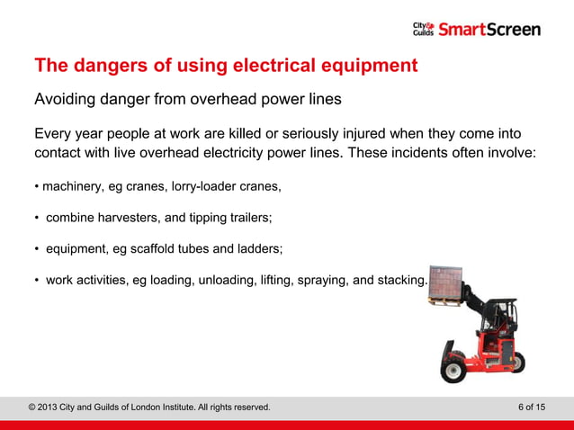 Know how to work with electrical equipment in the workplace 4 | PDF ...