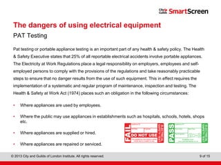 Know how to work with electrical equipment in the workplace 4 | PDF ...