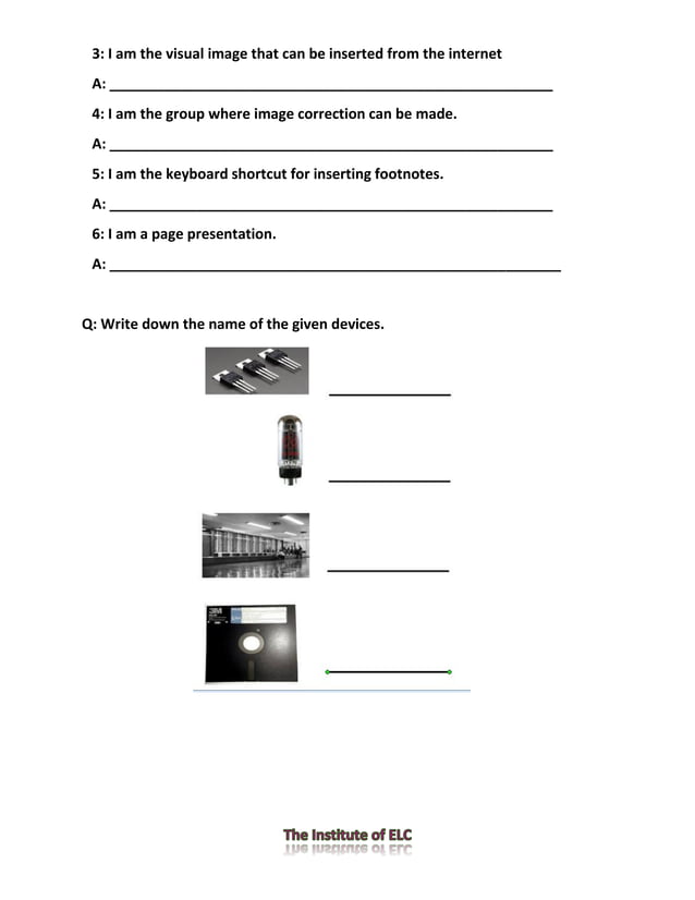 Knowing about Computer 5 | PDF