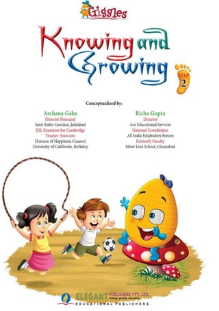 Interactive English Workbook for LKG – Knowing and Growing | PDF