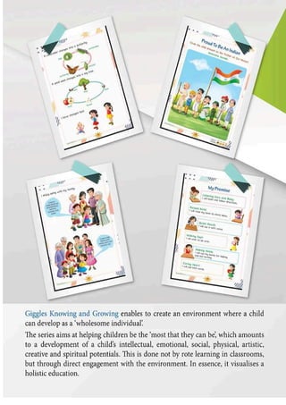 Interactive English Workbook for LKG – Knowing and Growing | PDF