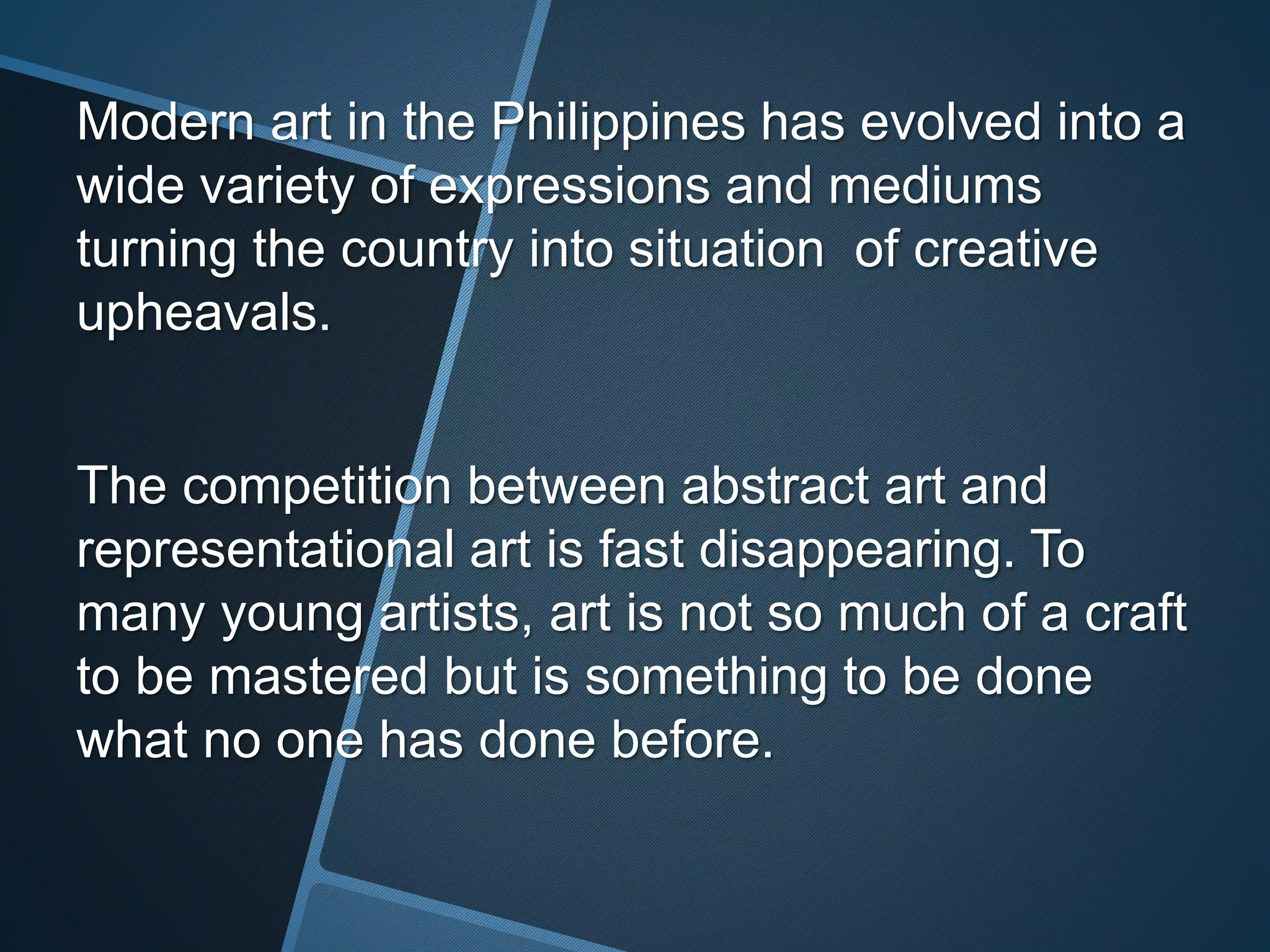 Knowing Filipino Modern Artists and their works | PPTX