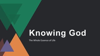 KNowing God.pptx