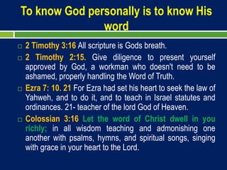 KNOWING GOD PERSONALLY.pptx