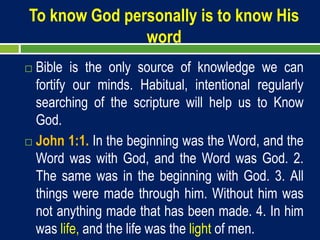 KNOWING GOD PERSONALLY.pptx