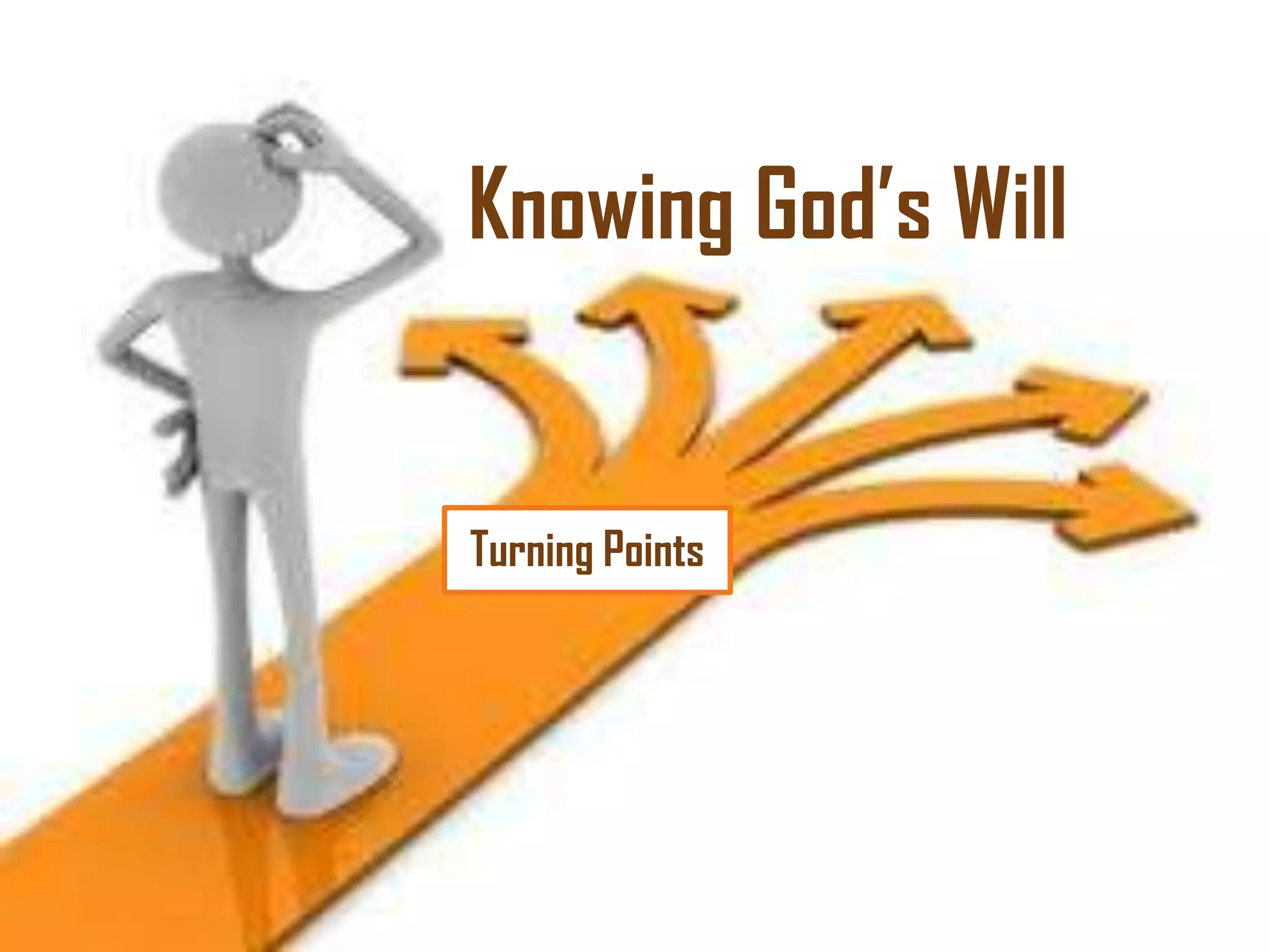 Knowing God's Will v1 | PPTX
