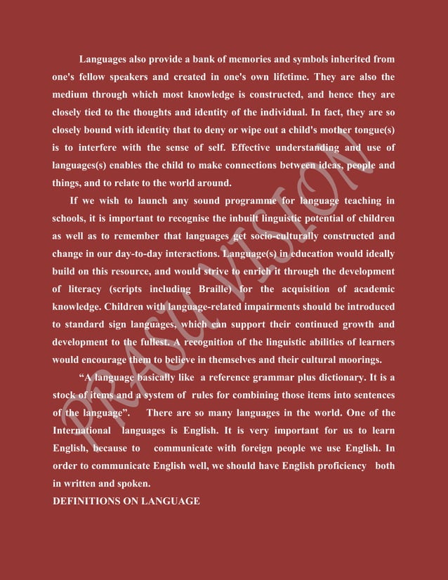 Knowing language across the curriculum | PDF