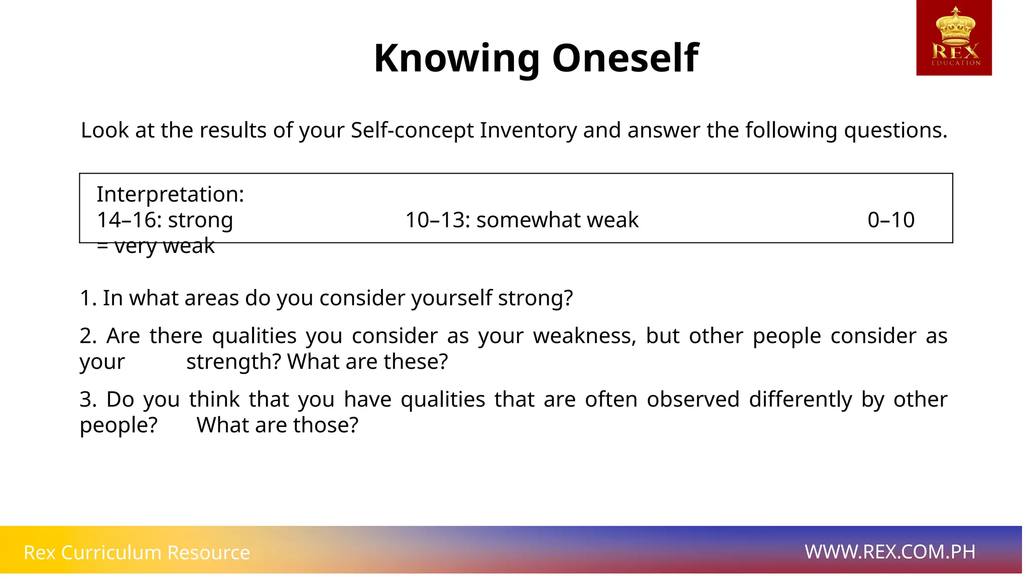 Knowing+Oneself : Towards self improvement.pptx