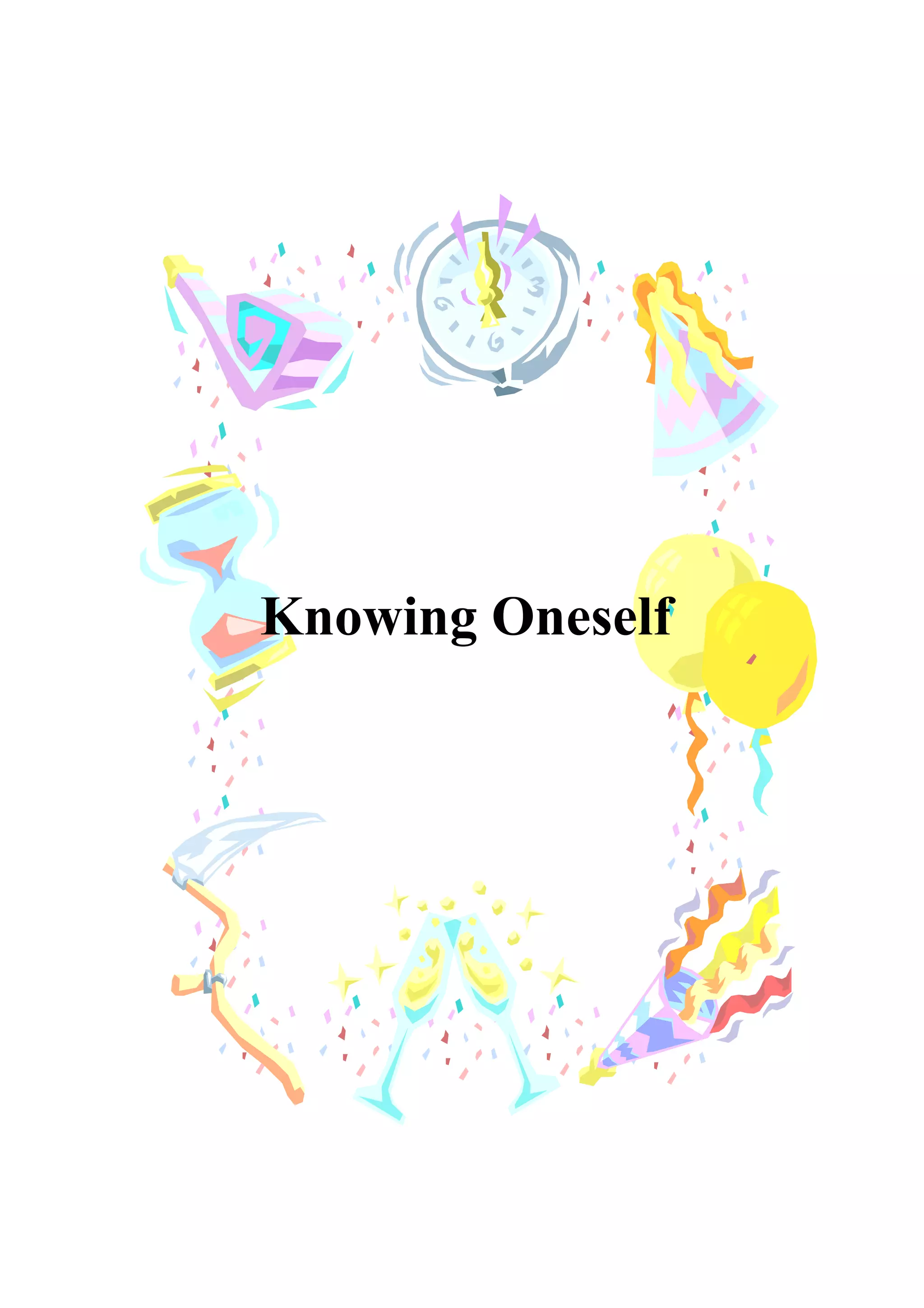 Knowing oneself eng | PDF