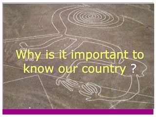 Knowing our country | PPTX