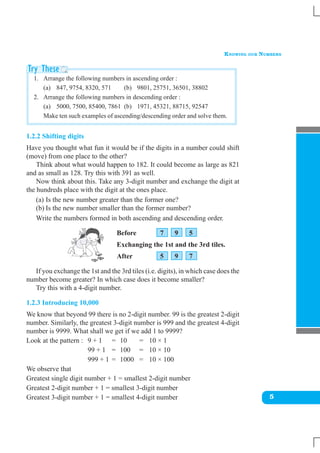 Knowing our numbers | PDF