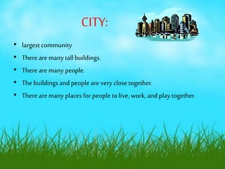 Knowing the community | PPTX