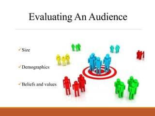 Knowing your Audience & Dealing with Logistics in Public Speaking | PPTX