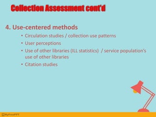 Knowing Your Library Collection | PPTX