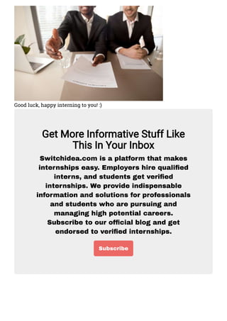 Know it all 101 questions about internships | PDF | Resume Writing and ...