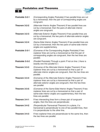Know it notebook-chapter3 | PDF