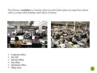 Knowldege shairing workplace efficiency | PPT