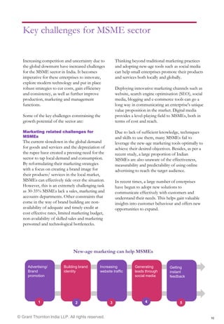 Empowering MSMEs through financing and linkages | PDF