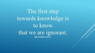 Knowledge | PPT